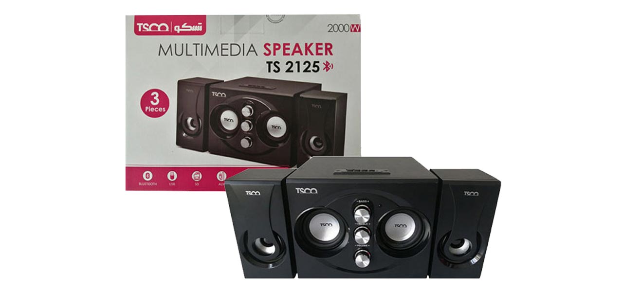 اسپیکر دسکتاپ تسکو مدل TSCO TS 2125 - فروشگاه اینترنتی شوپیکت